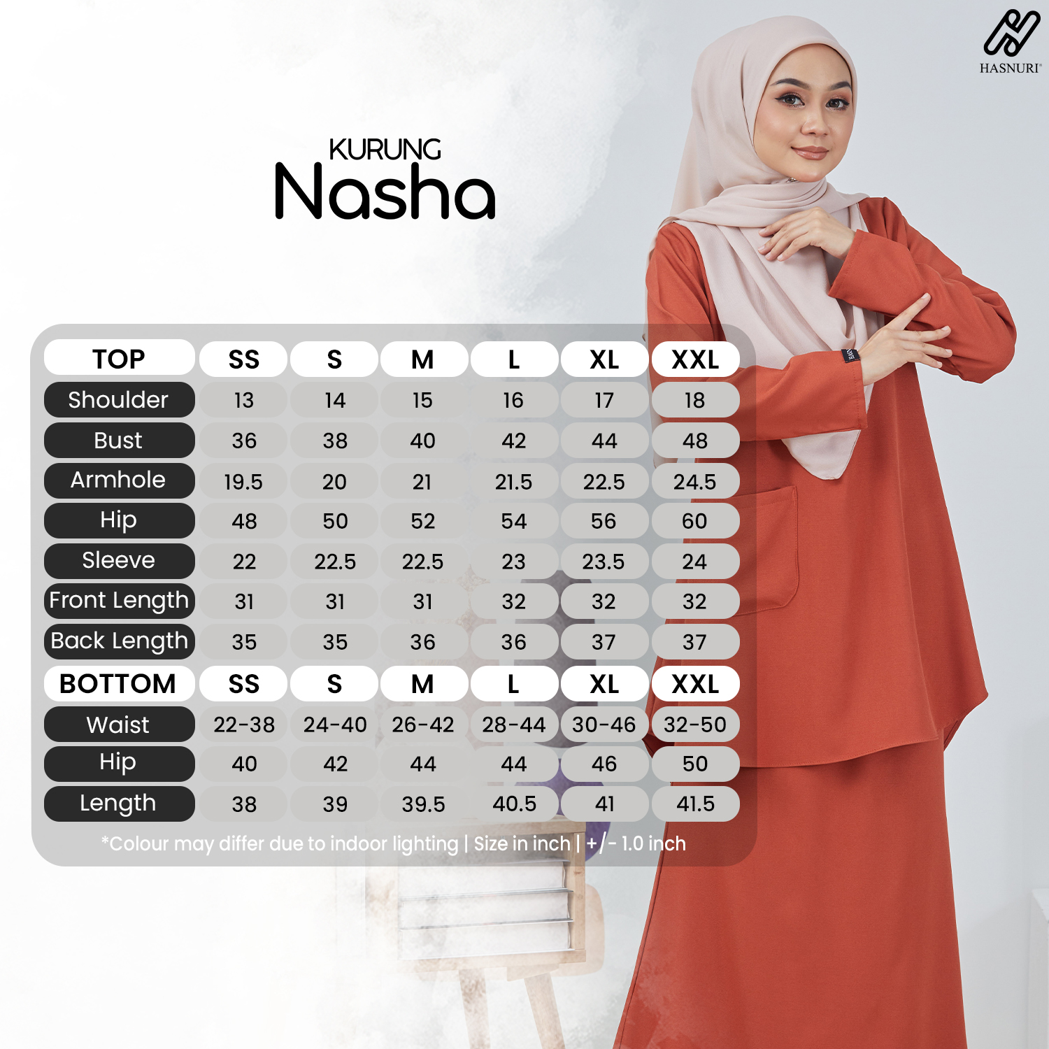 Kurung Nasha - Dusty Purple | Baju Kurung | Modest Fashion Online ...