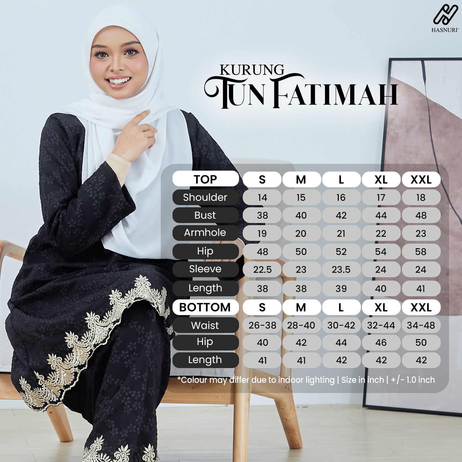 Kurung Tun Fatimah - Baby Green | Baju Kurung | Modest Fashion Online ...
