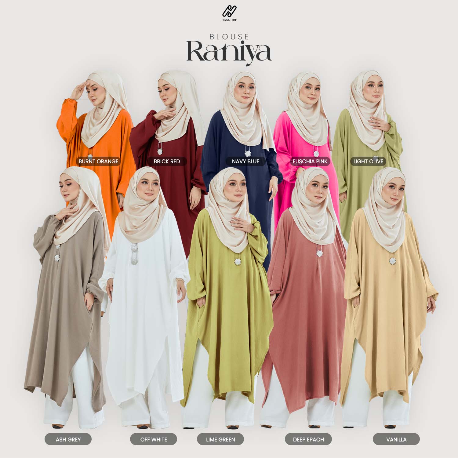 Hasnuri | Baju Kurung | Modest Fashion Online Shopping - Hasnuri.com ...