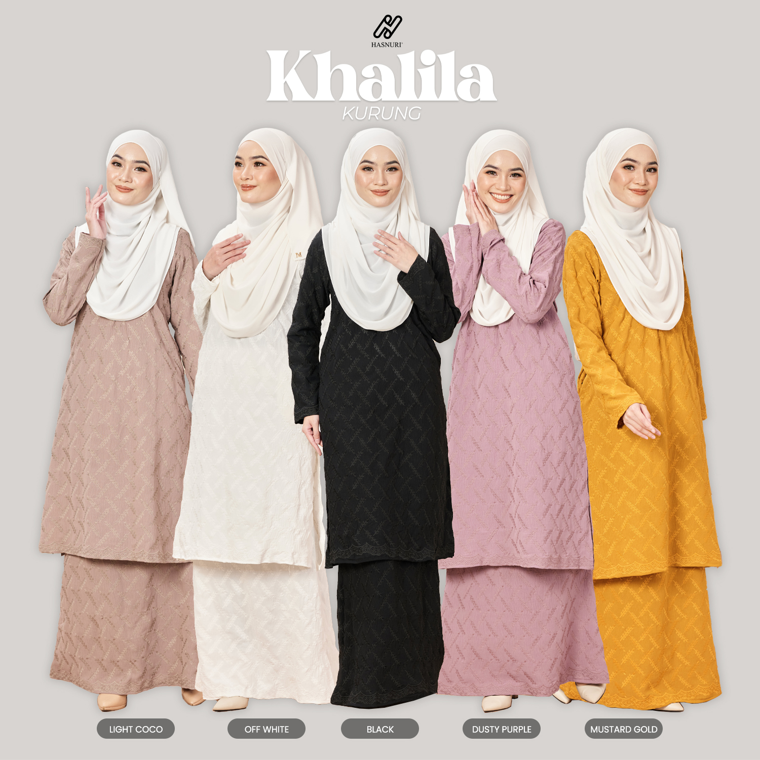 Kurung Khalila - Mustard Gold | Baju Kurung | Modest Fashion Online ...