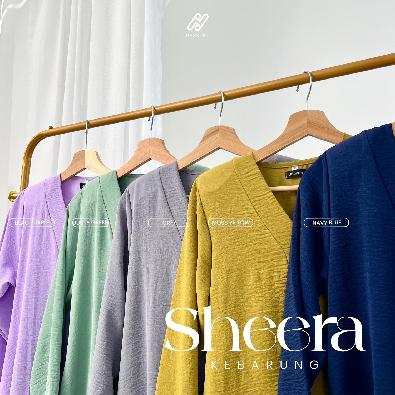 Kebarung Sheera - Lilac Purple | Baju Kurung | Modest Fashion Online ...